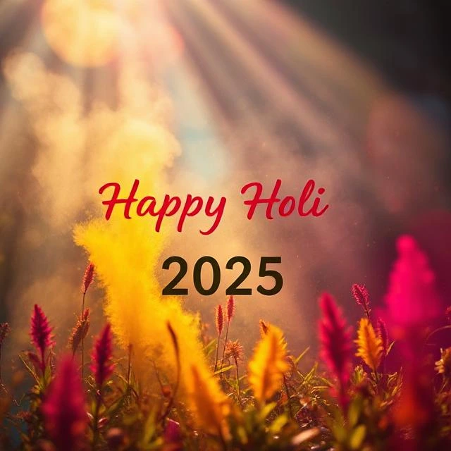 Colorful Holi Wishes 2025