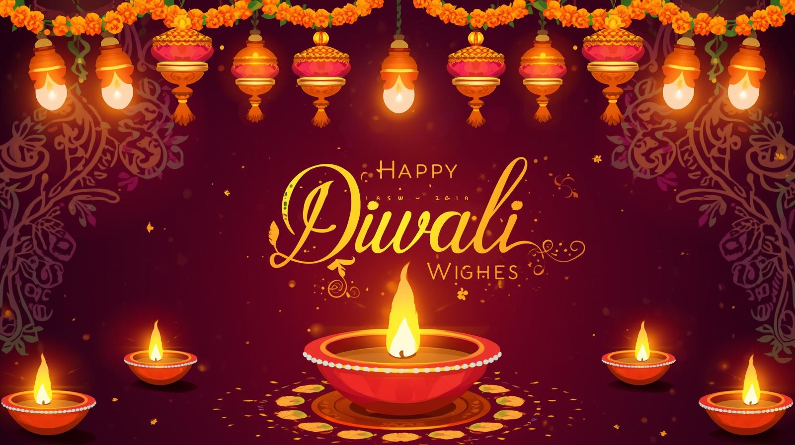 Happy Diwali Wishes Quotes Messages for WhatsApp – Light Up Every Heart ...