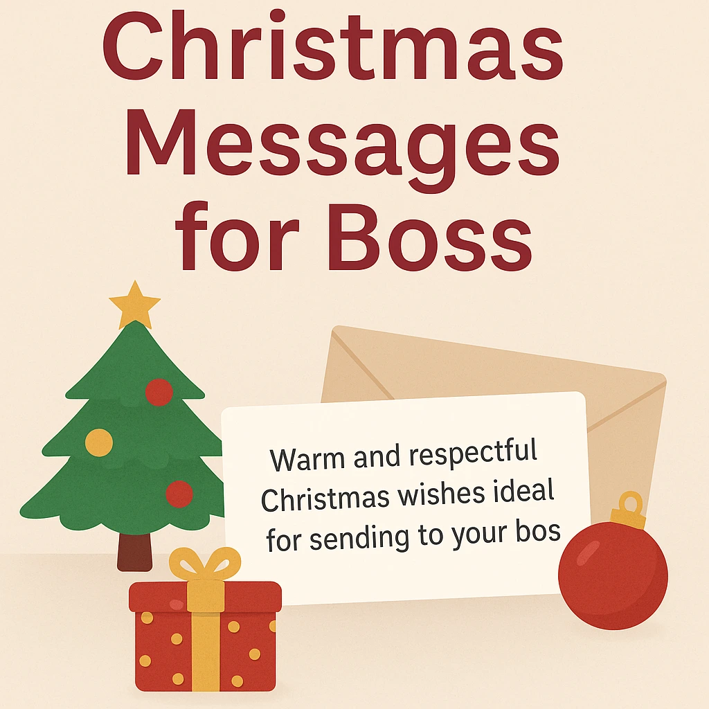 Christmas Messages for Boss – Professional, Respectful & Warm Wishes ...