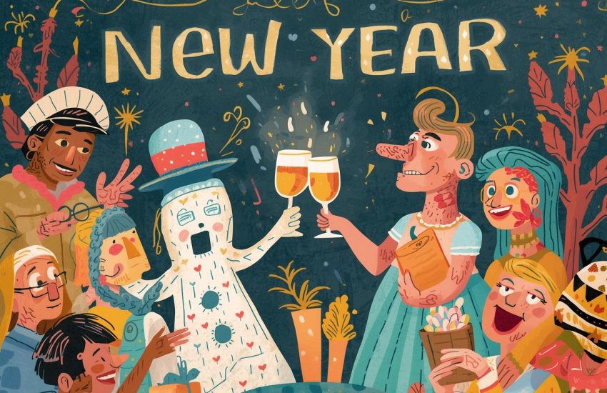Funny New Year Greetings – Hilarious & Cheeky New Year Wishes 2026