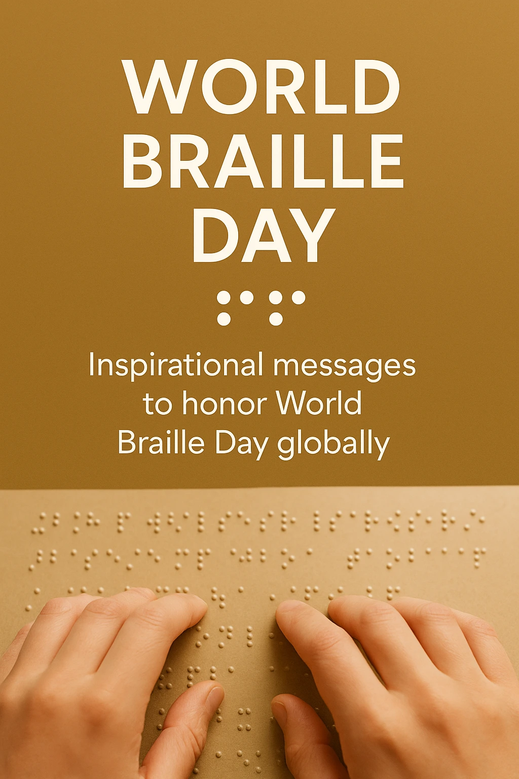 World Braille Day Messages – Inspirational Quotes & Awareness Messages ...